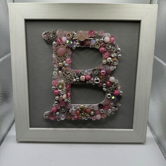 No Brand | Art | Jewelry Embellished Letter Bwith Old New ...